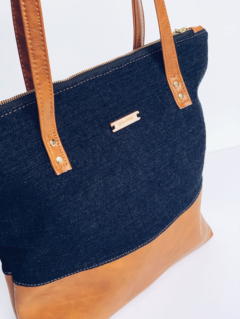 Modern Traveler Backpack | Cream + Cognac – Sea & Pine